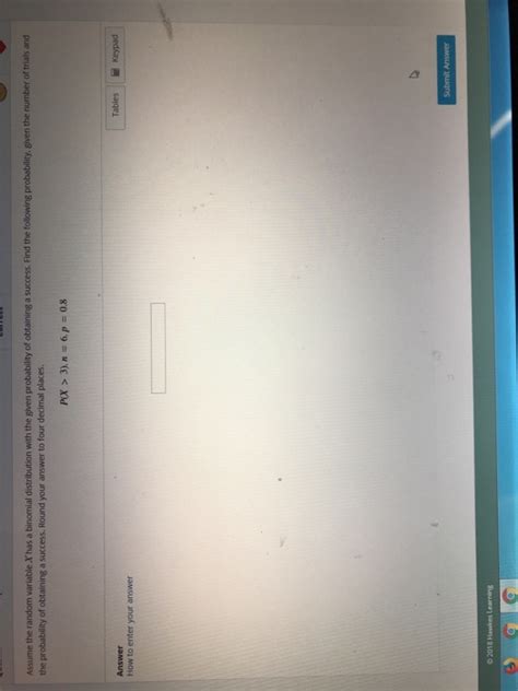 Solved Assume The Random Variable Xhas A Binomial