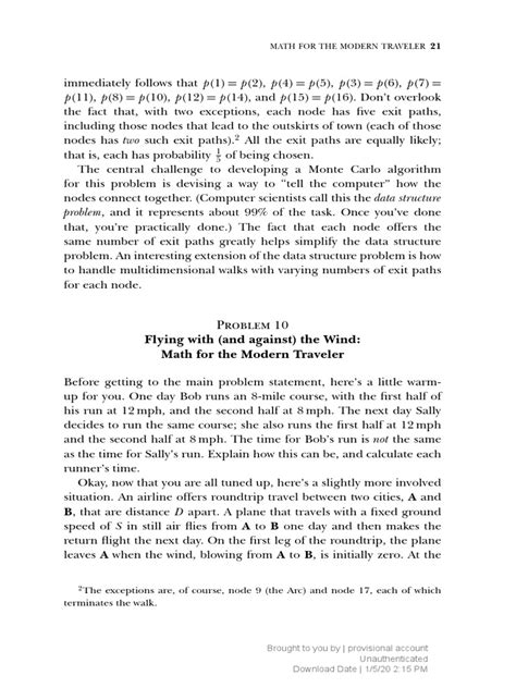 Nahin Paul J How To Fall Slower Than Gravity And Other Everyday And Not So Everyday Uses