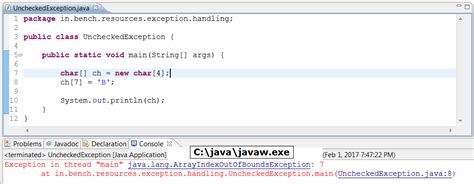 Checked Exception VS Unchecked Exception Handling Java2024