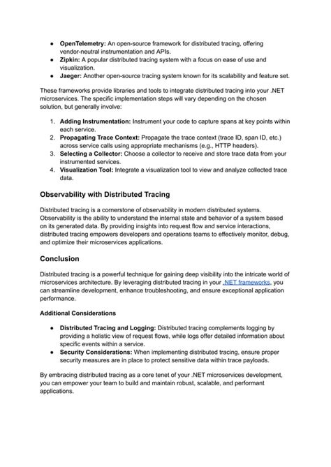 Demystifying Distributed Tracing For Microservices In Netpdf Free