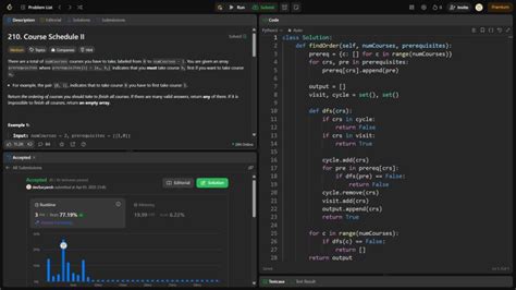 365daysofdsa day193 graph topologicalsort cycledetection