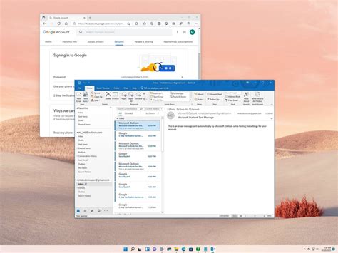 how to set up two factor authentication 2fa for gmail in outlook