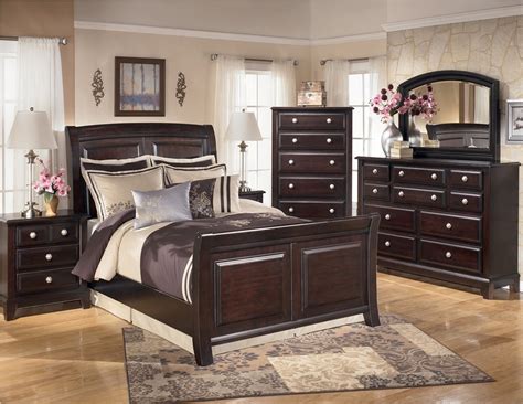 Ridgley Sleigh Bedroom Set From Ashley B520 Coleman Furniture