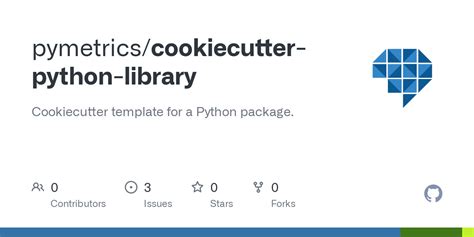Github Pymetricscookiecutter Python Library Cookiecutter Template For A Python Package