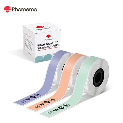 Phomemo 15mmx6m Continuous Label Sticker For D30 Q30 Q31 Printer 3 Rolls Shopee Philippines