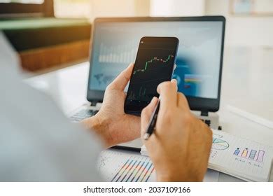 Closeup Woman Checking Bitcoin Price Chart Stock Photo 2200623291 Shutterstock
