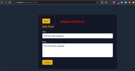 Laravel 10 Crud Tutorial Step By Step Phpnodetuts