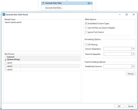 how to pass variables in a build data table activity help uipath