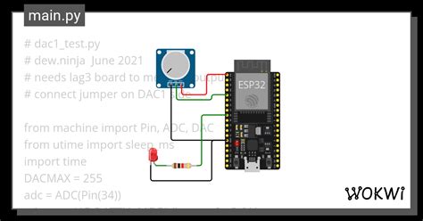 Dac1 Test Wokwi Esp32 Stm32 Arduino Simulator