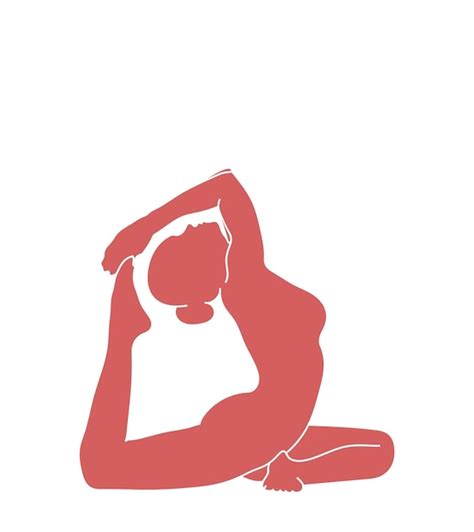 Premium Vector Yoga Pose Woman