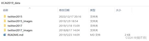 多模态情感分析数据集 twitter2015和twitter2017 twitter15 twitter17 csdn博客