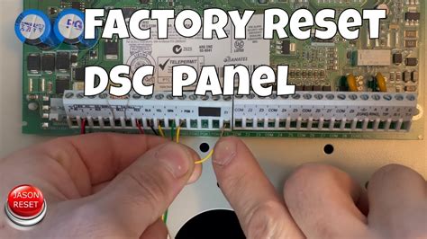 How To Factory Default A Dsc Alarm Panel Pc1832 Pc1616 Pc1864 Pc1128 Youtube