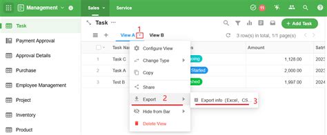 如何將工作表中的資料匯出到 Excel Hap