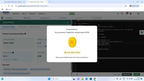 Geeksforgeeks Geeksforgeeks 160days Codechallenge Python C
