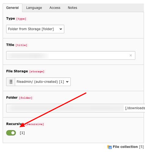 Typo3 Filecollection Type Folder From Storage Recursion Possible