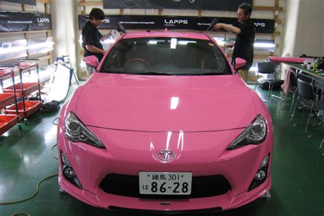 Lapps Wraps Toyota 86 In Pink