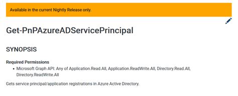 include beta banner to command pages · issue 4619 · pnp cli
