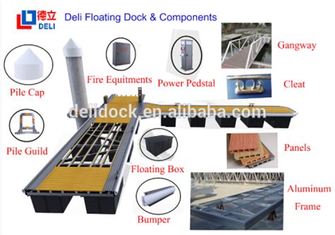 Hdpe Modular Floating Pontoon Bridge High Quality Hdpe Modular Floating Pontoon Bridge On
