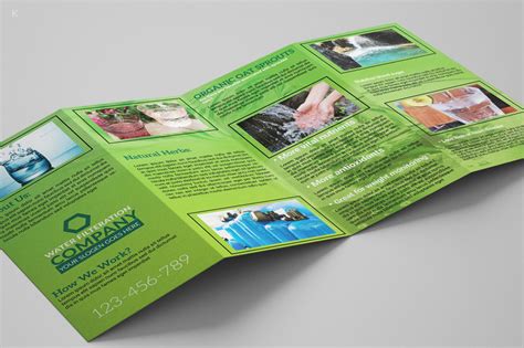 Water Filtration 4 Panel Leaflet Template By Ayme Designs Thehungryjpeg