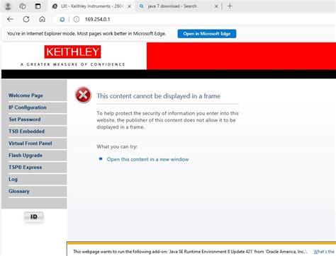 unable to view virtual front panel ni community