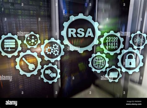 RSA Rivest Shamir Adleman Cryptosystem Cryptography And Network Security Stock Photo Alamy
