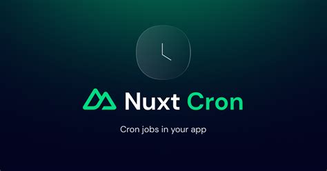 GitHub - hywax/nuxt-cron: A Nuxt module for cron jobs in your app.