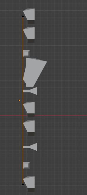 Geometry Nodes Translate Asymmetrical Instances With Their Y Bounding Box Value Relative To