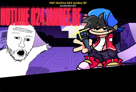FNF Hotline 024 Iandee BF Mod for Friday Night Funkin' | FNF Mods