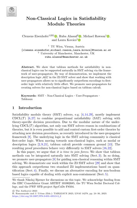 pdf non classical logics in satisfiability modulo theories