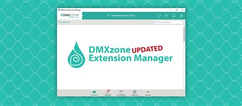 don t forget to update dmxzone extension manager dmxzone