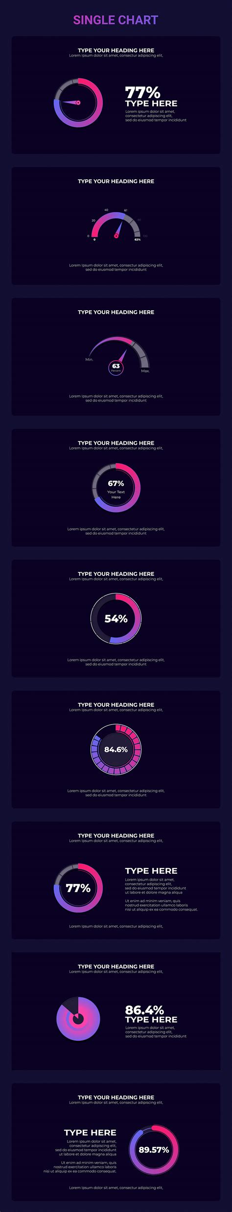 Single Chart Infographics On Behance