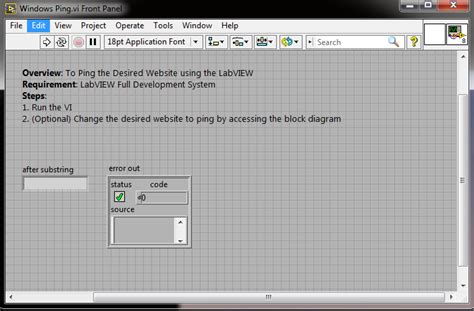 How To Ping Another Computer From Within Labview Ni Community