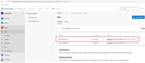 Azure Devops Üzerinde Repository Kullanımı Ve Vs Code Entegrasyonu