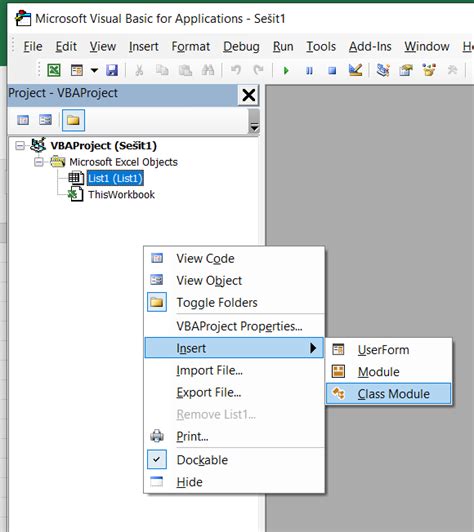 Lekce 3 První Objektová Aplikace Ve Vba Hello Object World