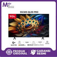 Review TCL C QLED PRO K UHD Inch Smart Google TV W ONKYO CH Tokopedia