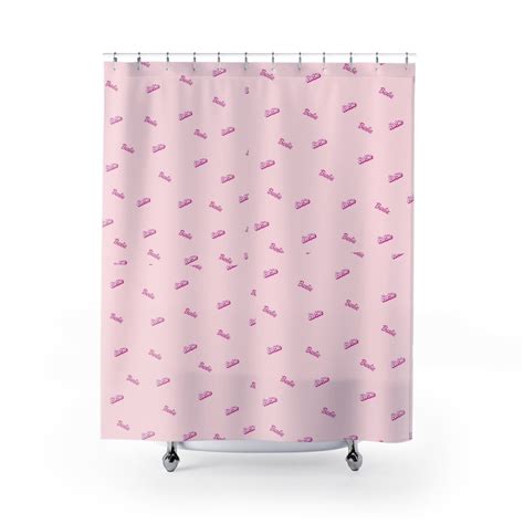 NEW Barbie Shower Curtains Pink Shower Curtains Girl Etsy