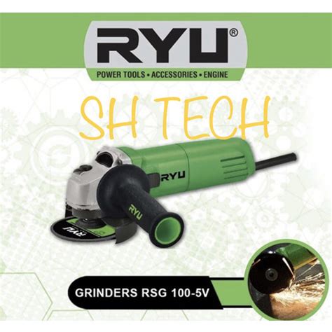 Jual RYU RSG 100 - 5 V RSG100-5V GURINDA VARIABLE SPEED 4 INCH GERINDA 4" - Jakarta Barat - SH ...