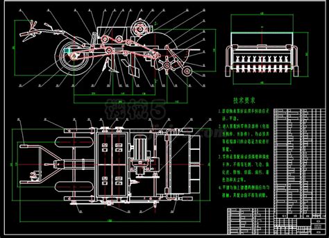 秸秆集行覆盖还田宽窄行免耕播种配套机具设计与改进计算书说明书 机械5
