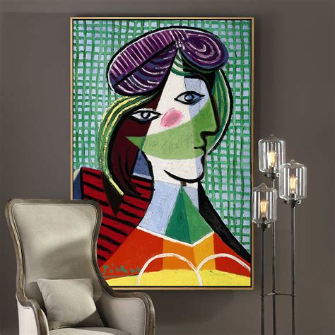 Head Of A Woman 1935 By Pablo Picasso Mur Gallery