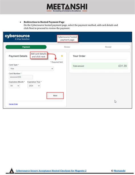 ppt magento 2 cybersource secure acceptance hosted checkout