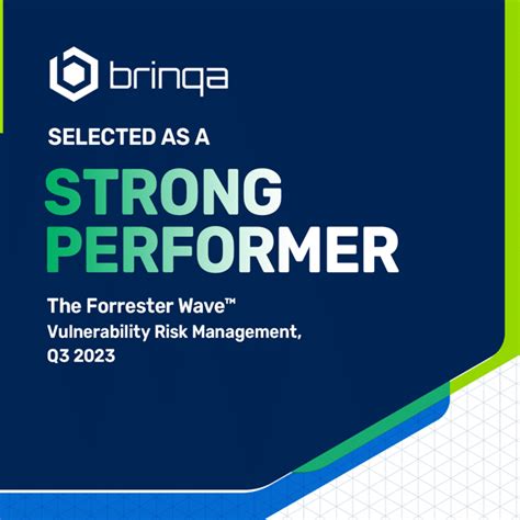 Brinqa Named Strong Performer in Forrester Wave for VRM 2023