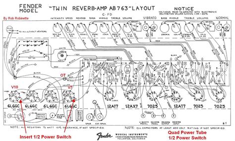 Discover The Secrets Of The 65 Twin Reverb Schematic For Optimal Sound