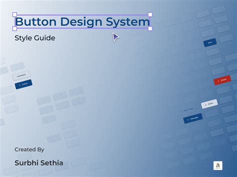 button design system by artflair on dribbble
