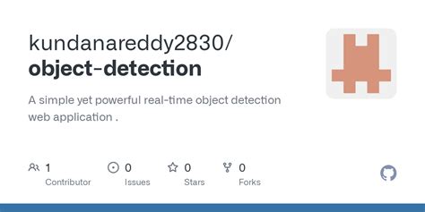 Github Kundanareddy2830object Detection A Simple Yet Powerful Real Time Object Detection Web