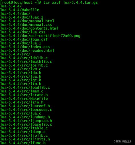 linux 安装 lua5 4 4 lua5 4安装 csdn博客