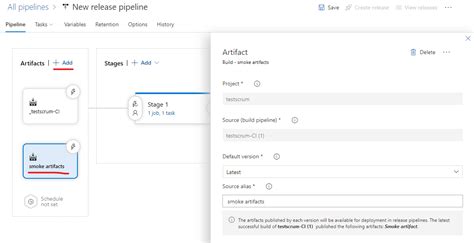 Azure Devops How To Configure Qa Stage To Run Smoke Tests Stack