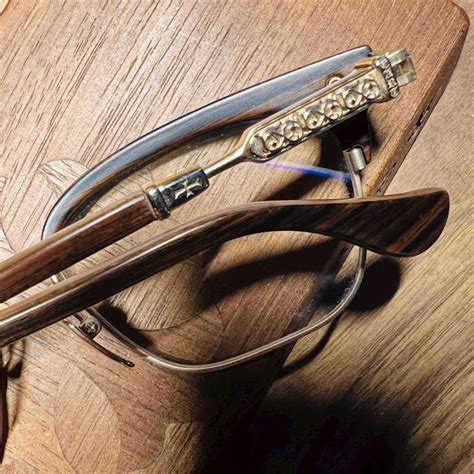 Chrome Hearts Vertical Smile Ii Wewemgp Chrome Hearts Glasses Grailed