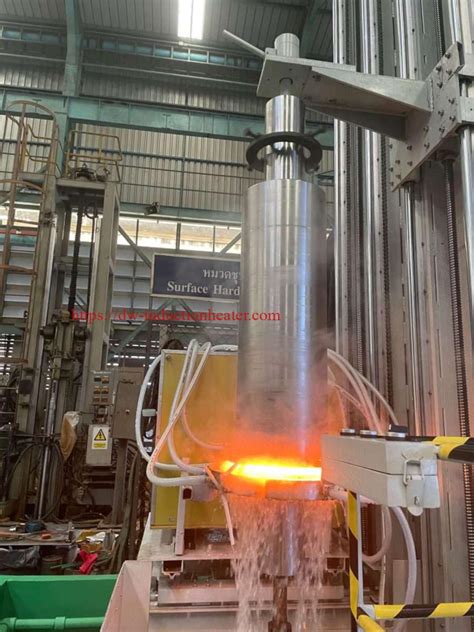 Induction Hardening Of Large Diameter Shafts And Cylinders