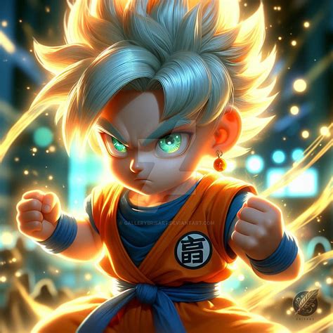 Dragon Ball Goten Super Saiyan By Gallerybrisart On Deviantart