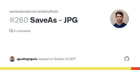 saveas · issue 260 · cornerstonejs cornerstonetools · github